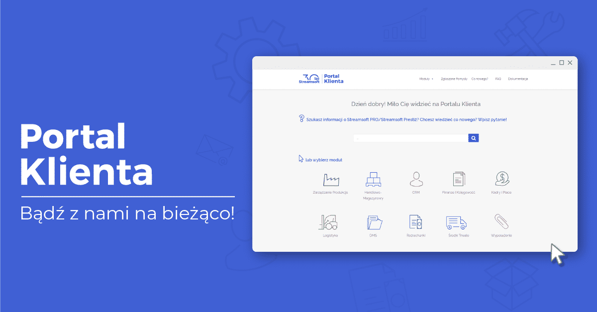 Portal Klienta - Streamsoft